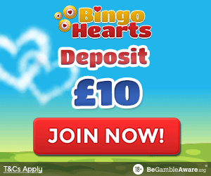 Bingo Hearts Review | Login, Sign Up or Find Similar UK Bingo Sites